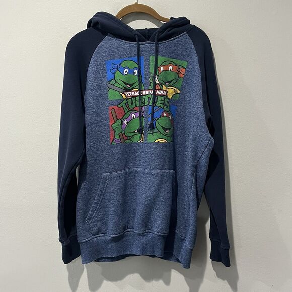 Nickelodeon | Shirts | Nickelodeon Hoodie Mens Large 4244 Teenage ...